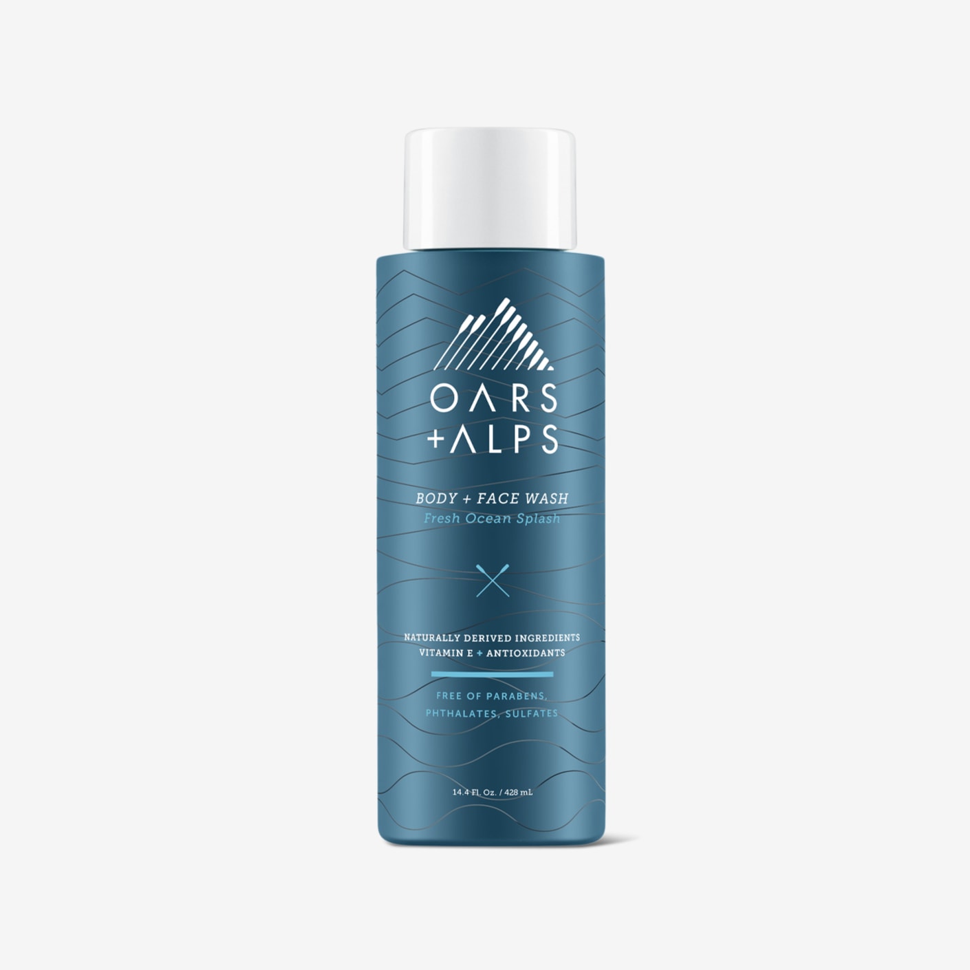 Oars + Alps Fresh Ocean Splash Body Wash | Bespoke Post